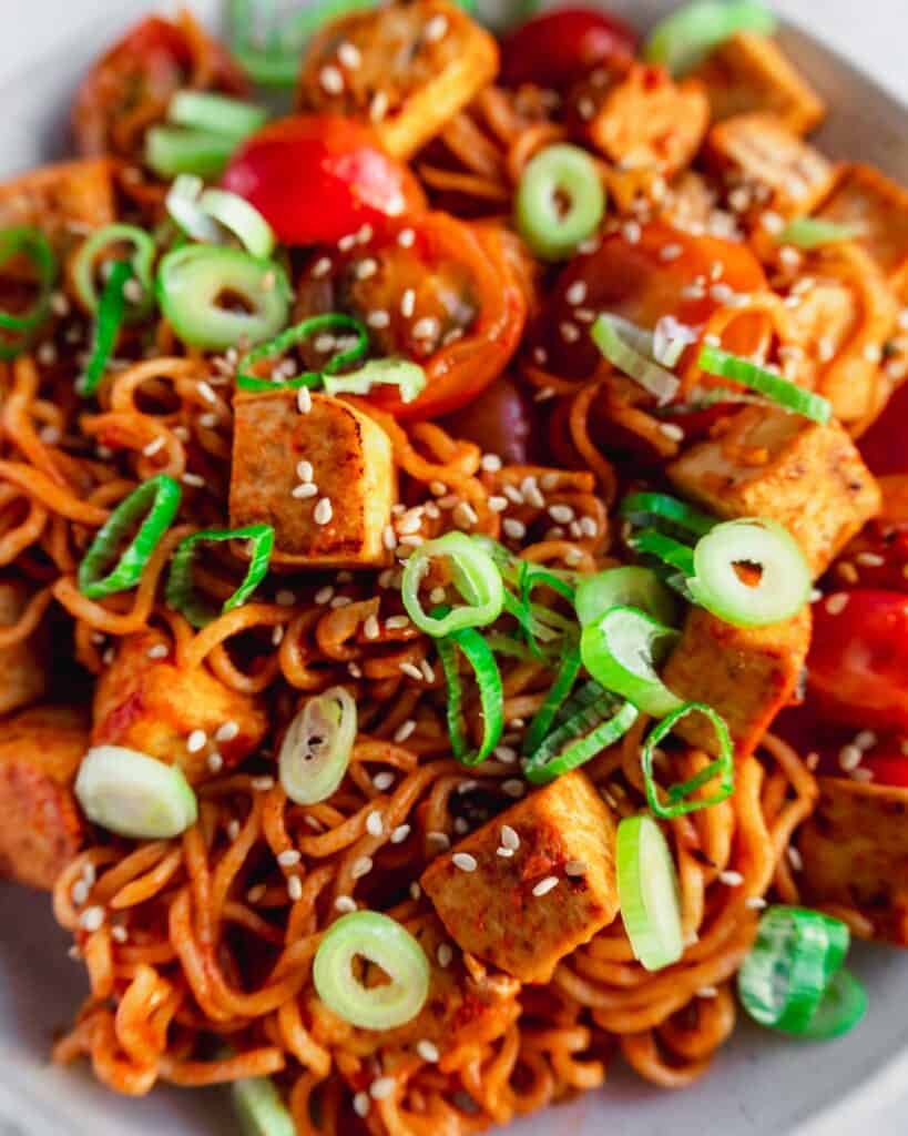 20-Minute Gochujang Ramen Noodles | The Fruity Jem