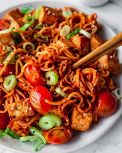 20-Minute Gochujang Ramen Noodles | The Fruity Jem
