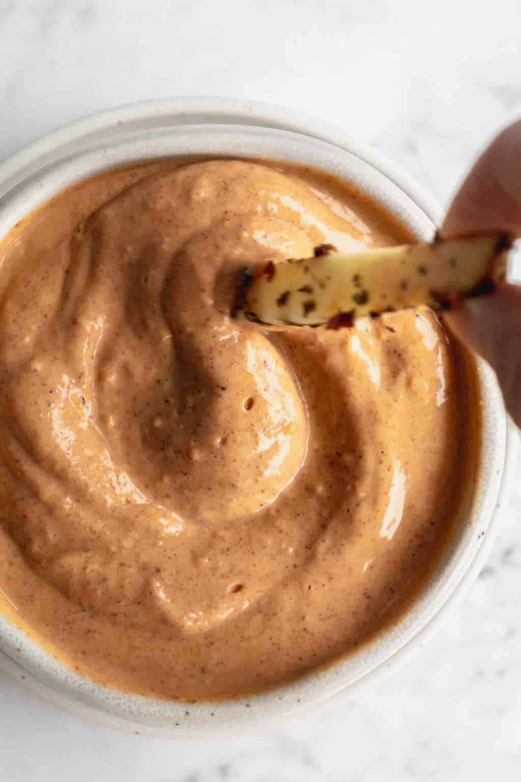 5-Minute Tandoori Mayonnaise Sauce | The Fruity Jem