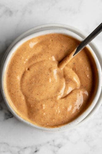 5-Minute Tandoori Mayonnaise Sauce | The Fruity Jem