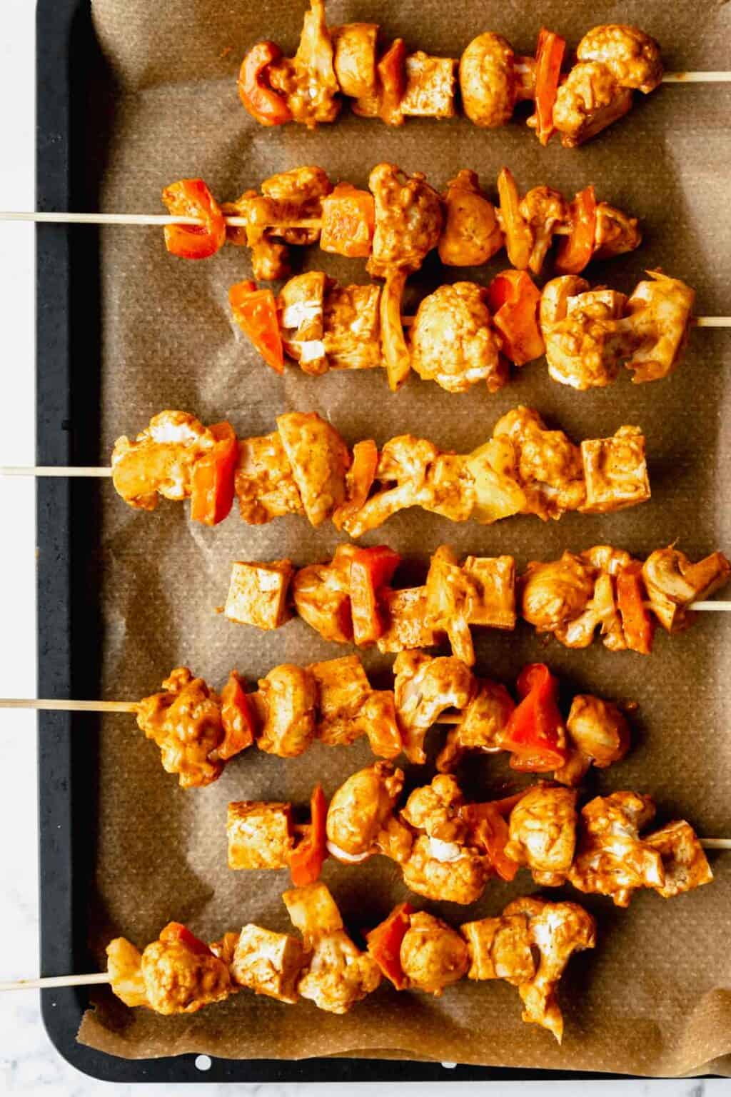 Tandoori Vegetables Platter (+ Step-by-Step PHOTOS!) | The Fruity Jem