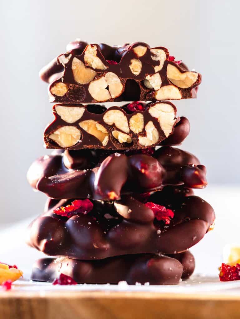 5-Minute Chocolate Covered Peanuts Clusters (with Dark Chocolate) | The ...