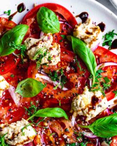 10-Minute Tomato Carpaccio (Vegetable Carpaccio Salad, Vegan) + VIDEO ...