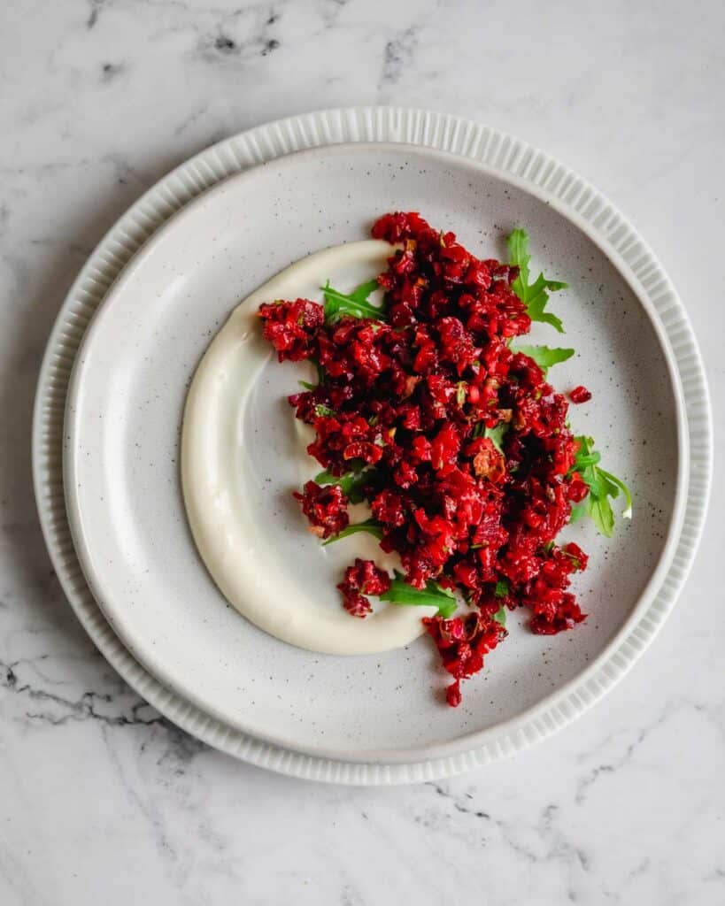 15-Minute Vegan Beetroot Tartare (Vegetarian Steak Tartare) | The ...