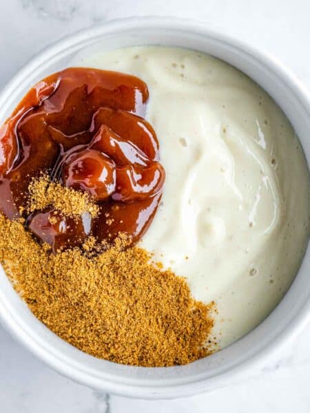 The EASIEST BBQ Aioli (Smoky Barbecue Mayo Sauce) | The Fruity Jem