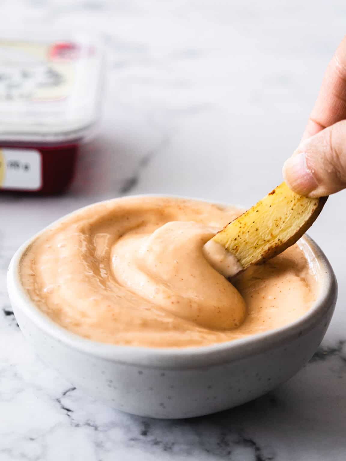 3-Minute Gochujang Aioli (Korean Mayo Dipping Sauce) | The Fruity Jem
