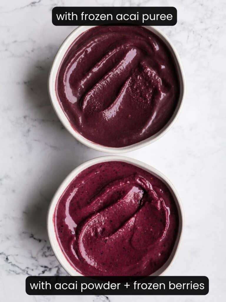 The BEST Acai Breakfast Bowl (in 5 Minutes!) | The Fruity Jem