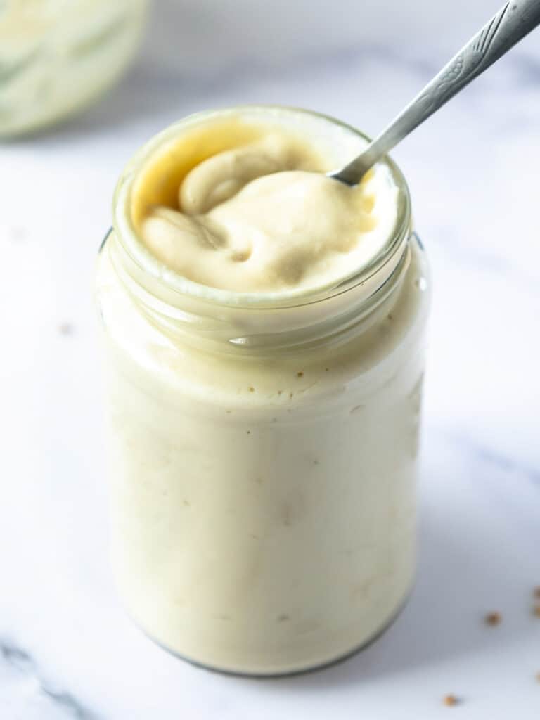 3-Minute Vegan Oil-Free Mayonnaise (with Tofu or Cashew, Low Fat) | The ...