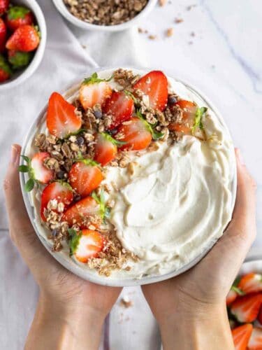 1-Ingredient Vegan Quark (+ Step-by-step PHOTOS!) | The Fruity Jem