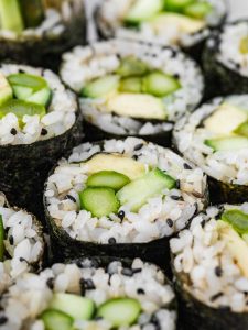 Asparagus Sushi Roll (AAC Sushi Roll + Step-by-step PHOTOS!) | The ...