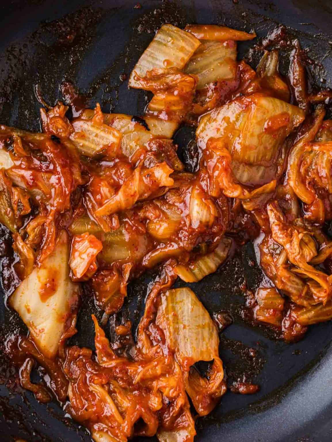 Korean Kimchi Loaded Fries (Easy & Tasty!) | The Fruity Jem