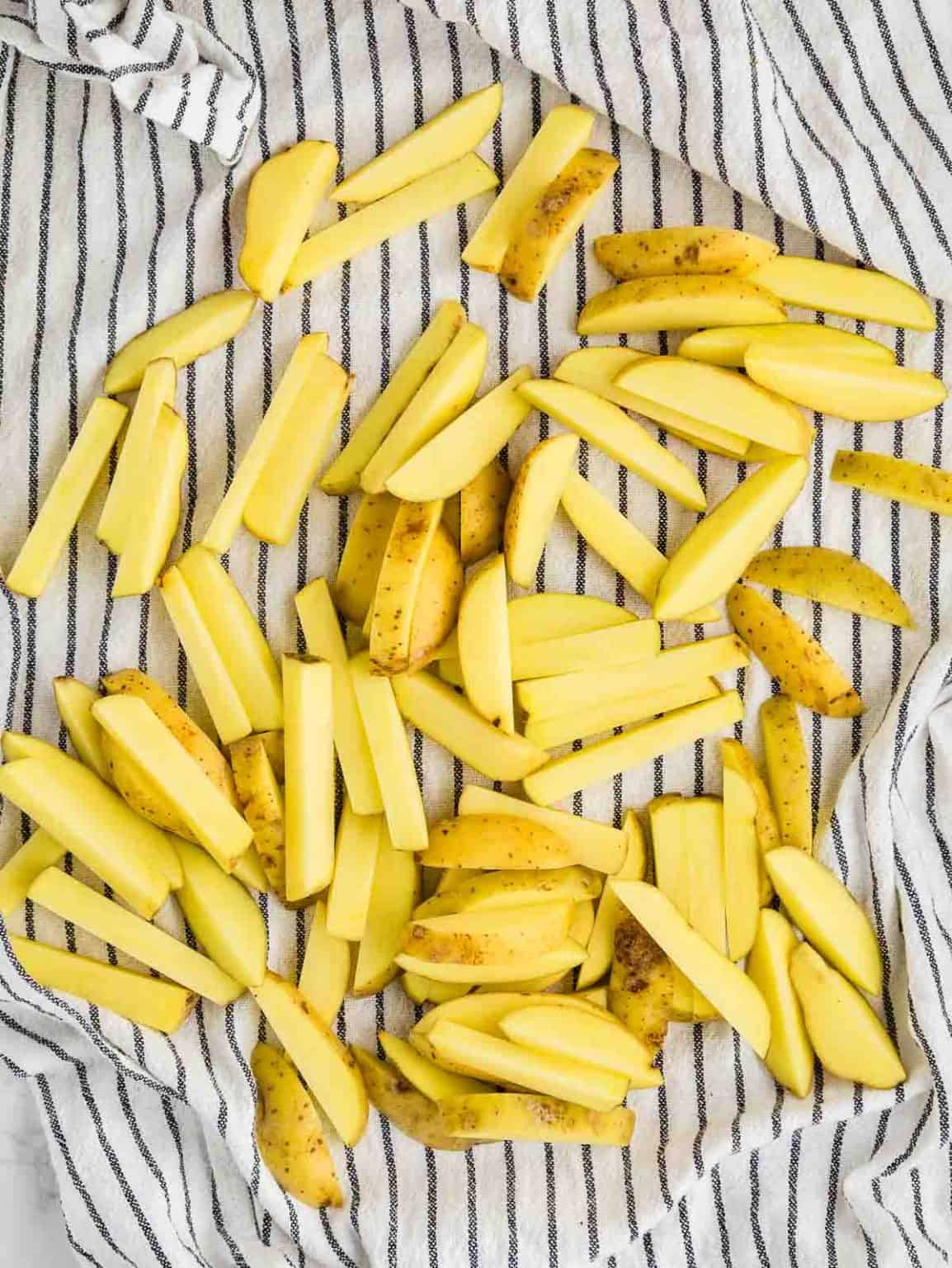 Adobo Potato Fries (Roasted or Air Fryer) | The Fruity Jem