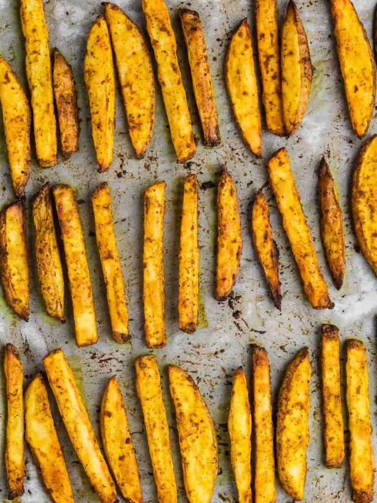 EASY Masala French Fries (Indian-Style) | The Fruity Jem