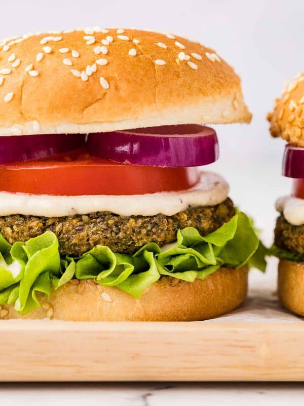 The BEST Mung Bean Burger | The Fruity Jem
