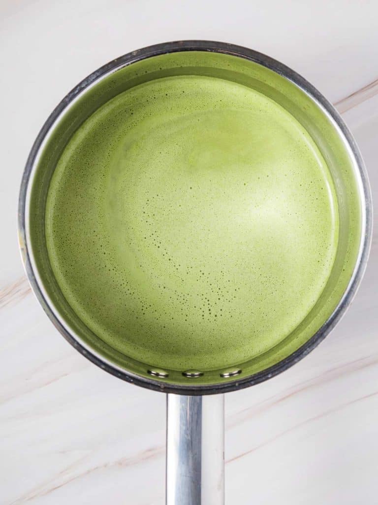 EASY Matcha Pudding (Creamy Green Tea Jelly) | The Fruity Jem