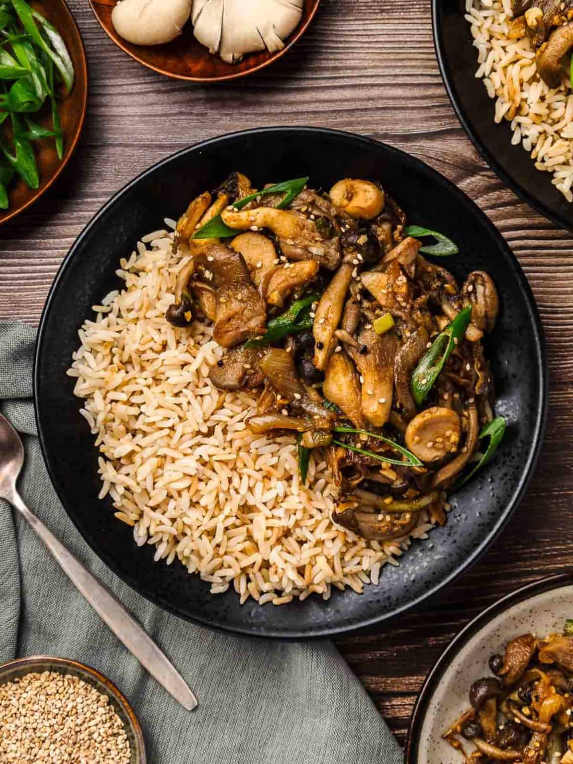 EASY Vegan Mushroom Bulgogi | The Fruity Jem